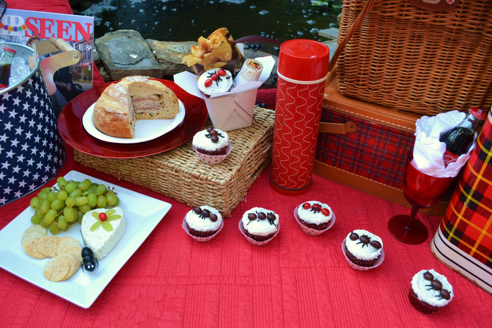 Memorial Day Pond Side Picnic Ideas - Liz Bushong