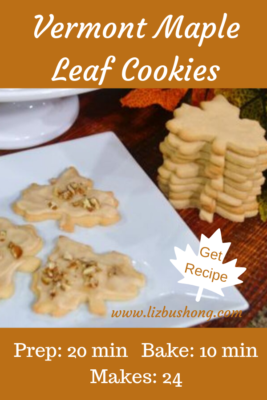 Vermont Maple Leaf Cookie Recipe - Liz Bushong