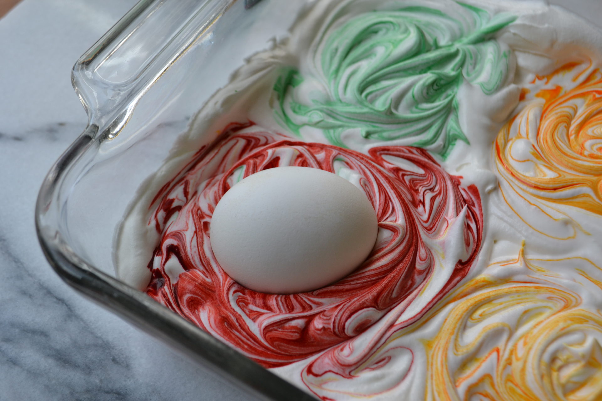 Cool Marbled Easter Eggs