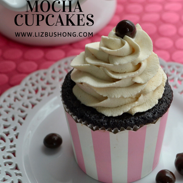 Dark Chocolate Cafe Mocha Cupcake Recipe - Liz Bushong