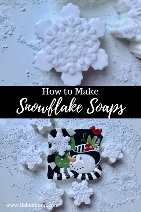 How to Make Winter Snowflake Soap - Liz Bushong