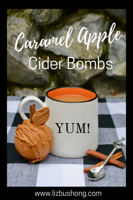 DIY Caramel Apple Cider Bombs - Liz Bushong