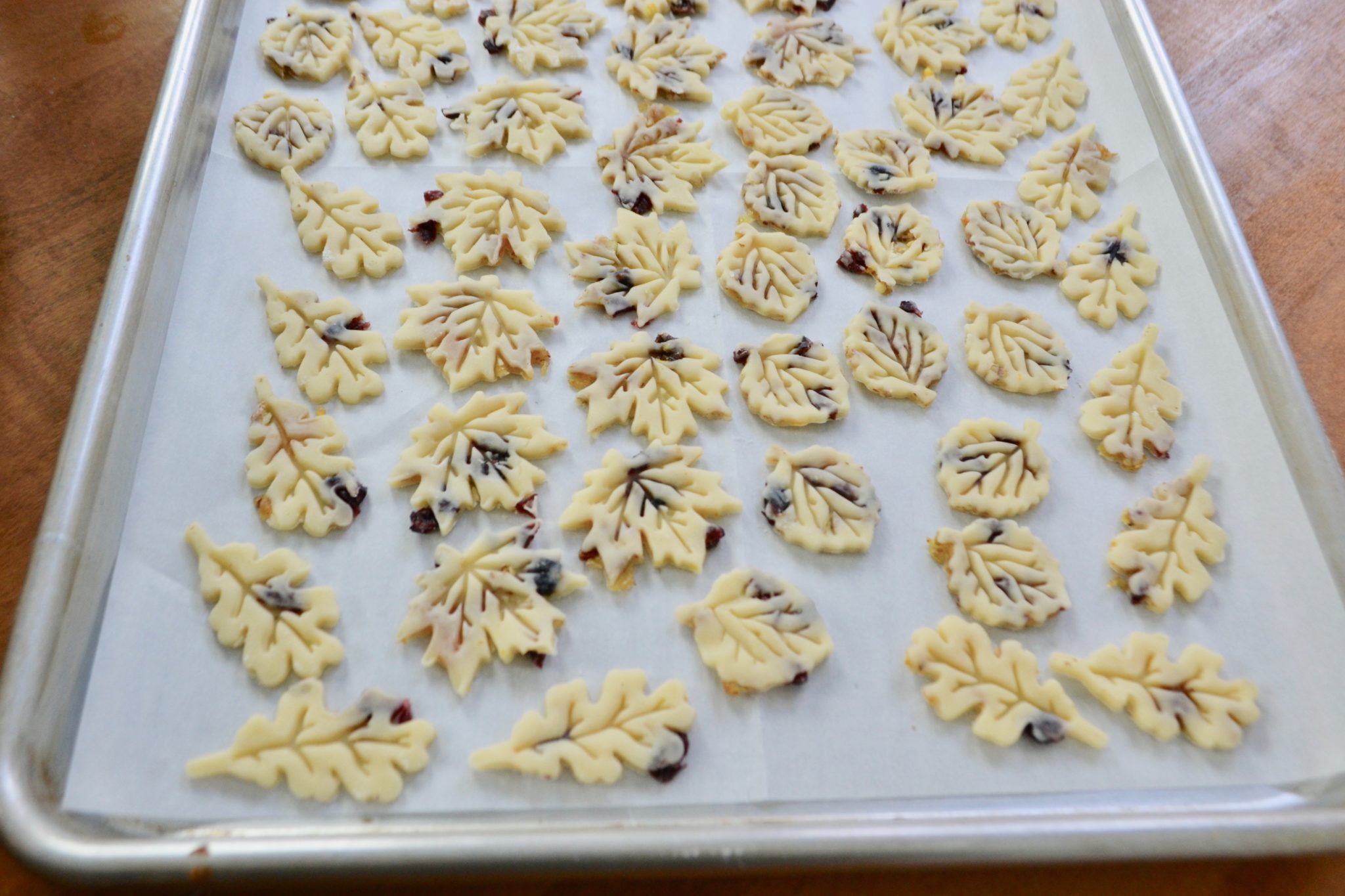 Autumn Leaves Pie Crust Crackers - Liz Bushong