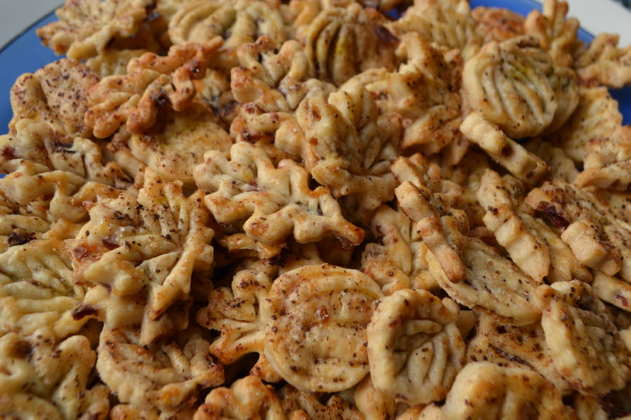 Autumn Leaves Pie Crust Crackers - Liz Bushong