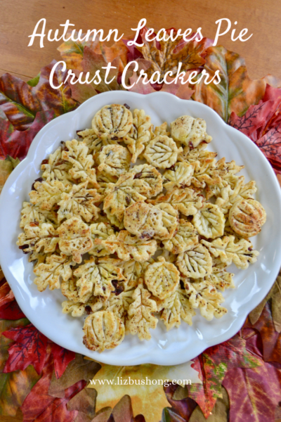 Autumn Leaves Pie Crust Crackers - Liz Bushong