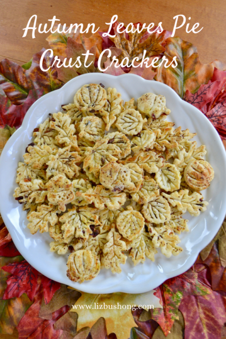 Autumn Leaves Pie Crust Crackers - Liz Bushong