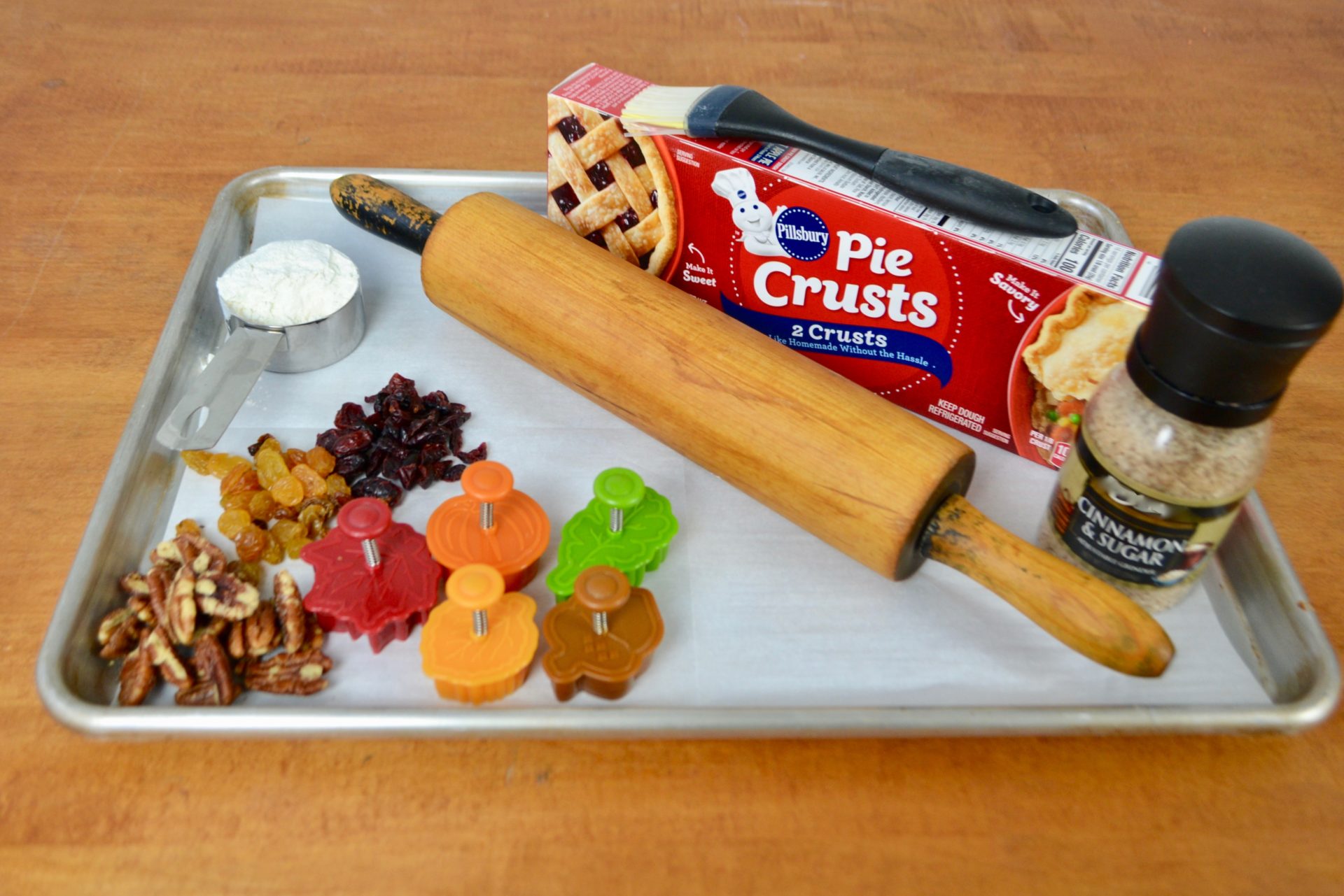 Autumn Leaves Pie Crust Crackers - Liz Bushong
