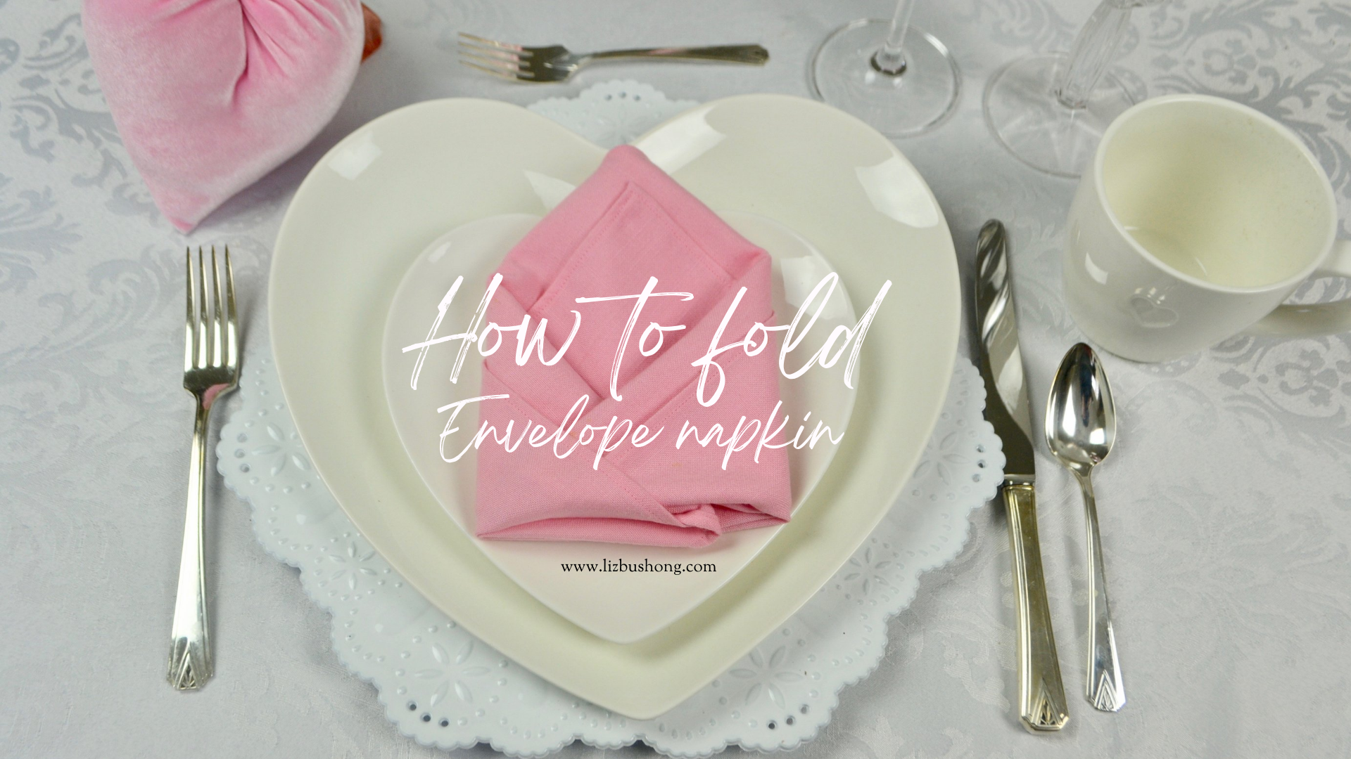 DIY: How to Fold Envelope Napkin - Liz Bushong