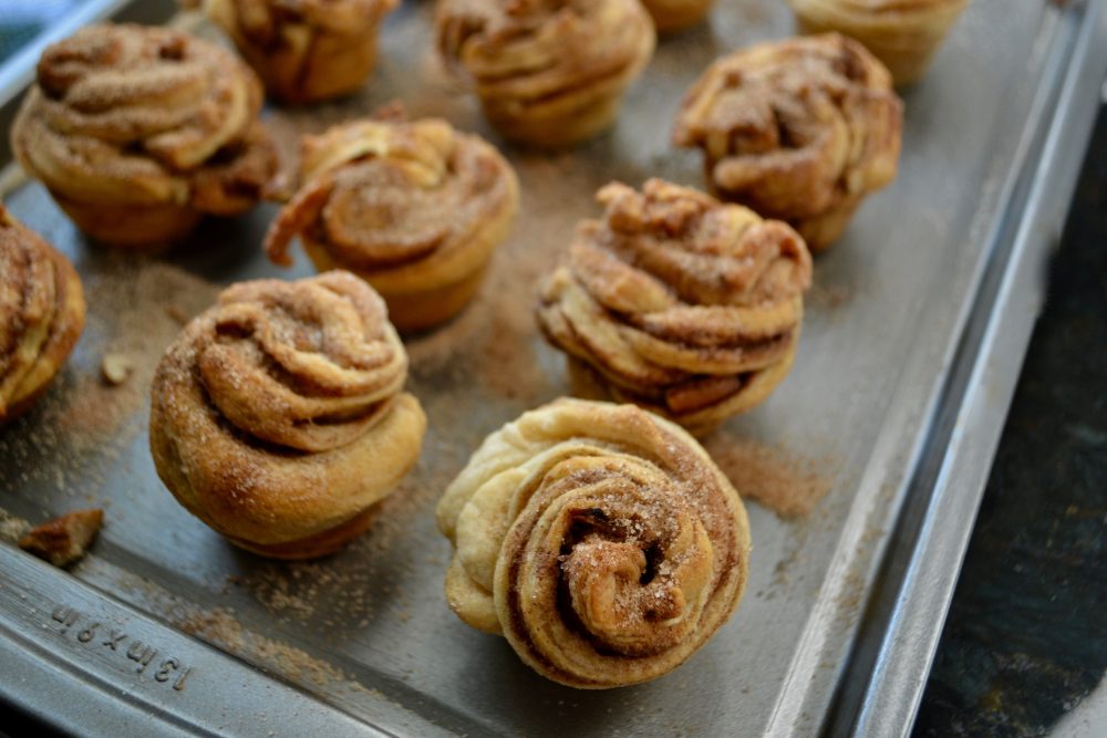 Mini Cinnamon Swirl Cruffin's - Liz Bushong