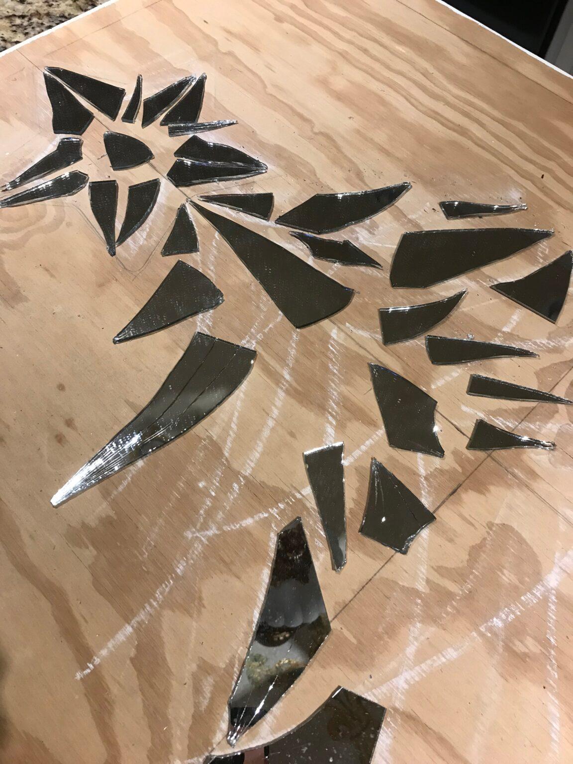 Mirrored Christmas Tree Wall Art - Liz Bushong