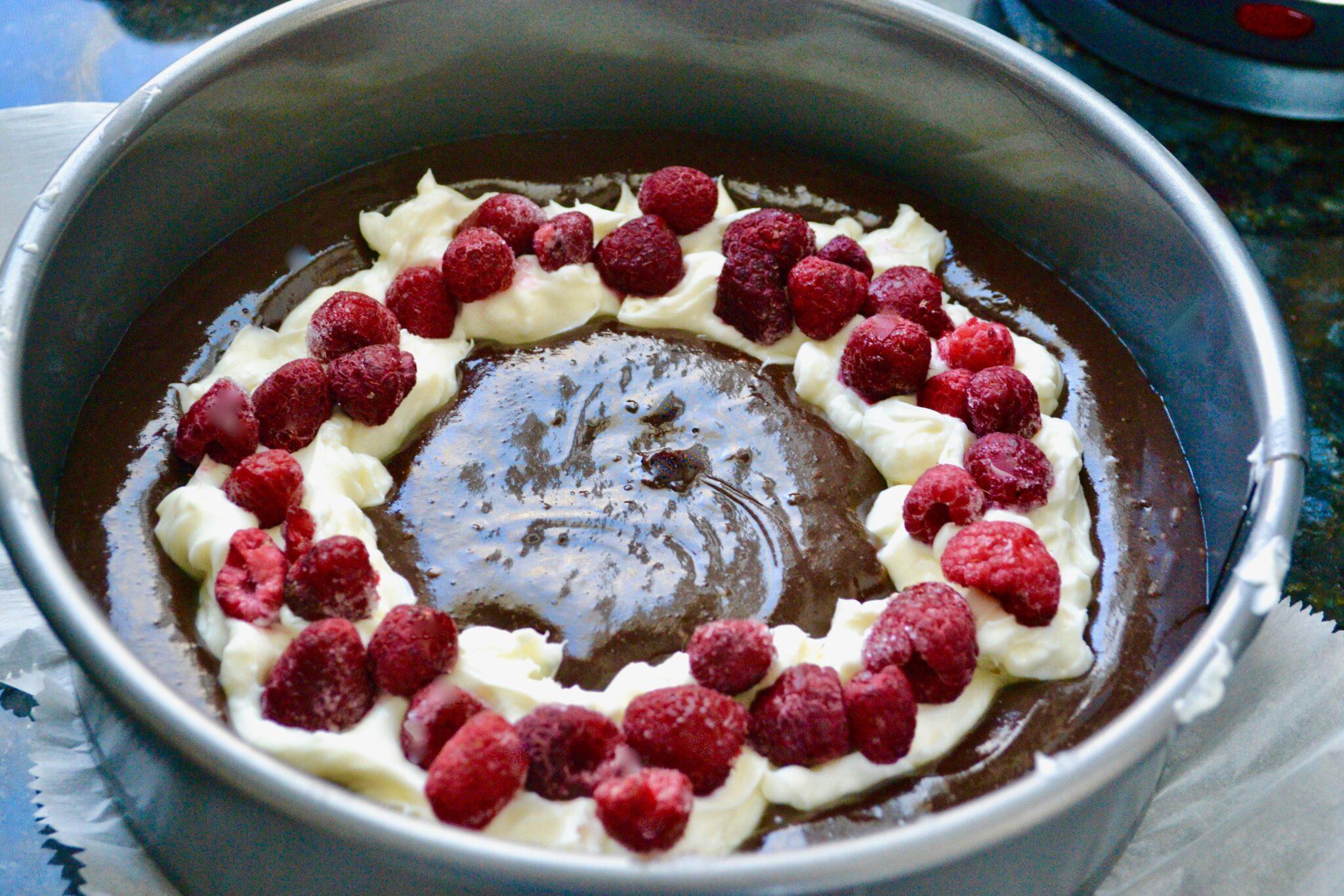 Chocolate Raspberry Truffle Cake - Liz Bushong