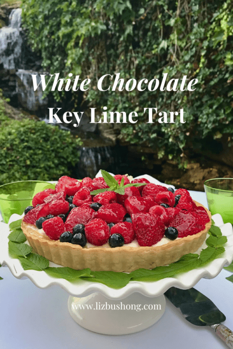 No Bake White Chocolate Tart - Liz Bushong