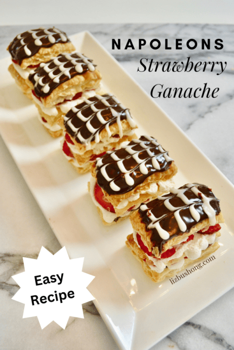 Easy Mini Strawberry Napoleons - Liz Bushong