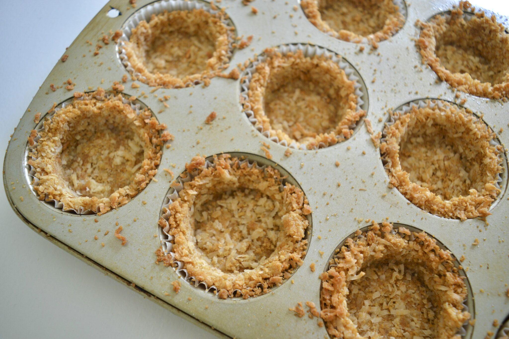 Mini Key Lime Coconut Crust Pies - Liz Bushong
